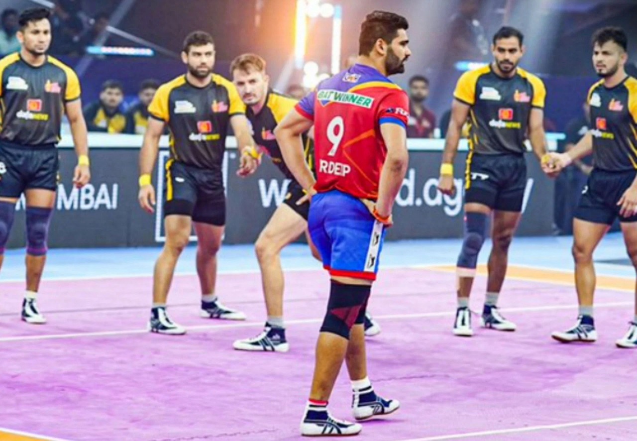 PKL 2022 सीजन 9- 51वां मुकाबला यूपी योद्धाज ने तेलुगु टाइटंस को 43-24 से हराया। | HNN 24x7